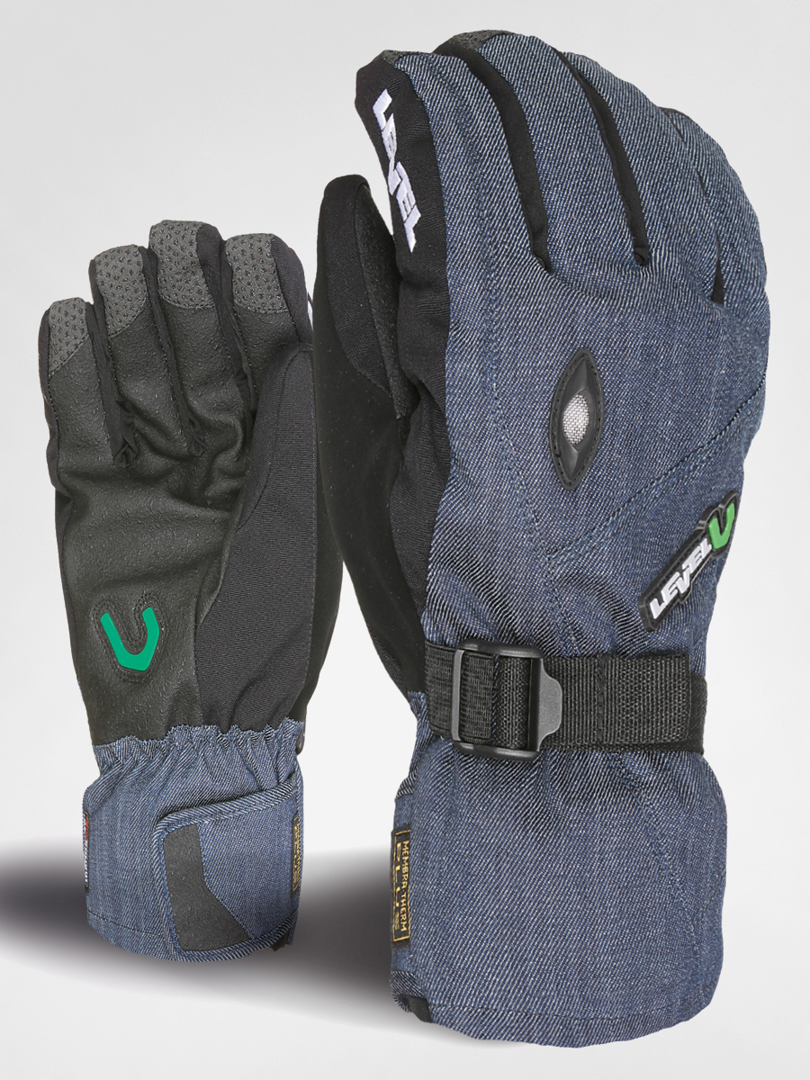 Level gloves Star - grey (logos)