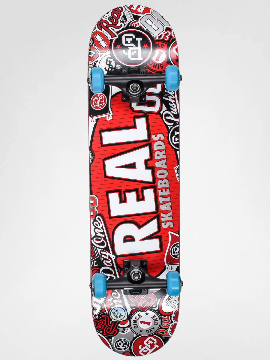 Real Skateboard 13 (red/blu)