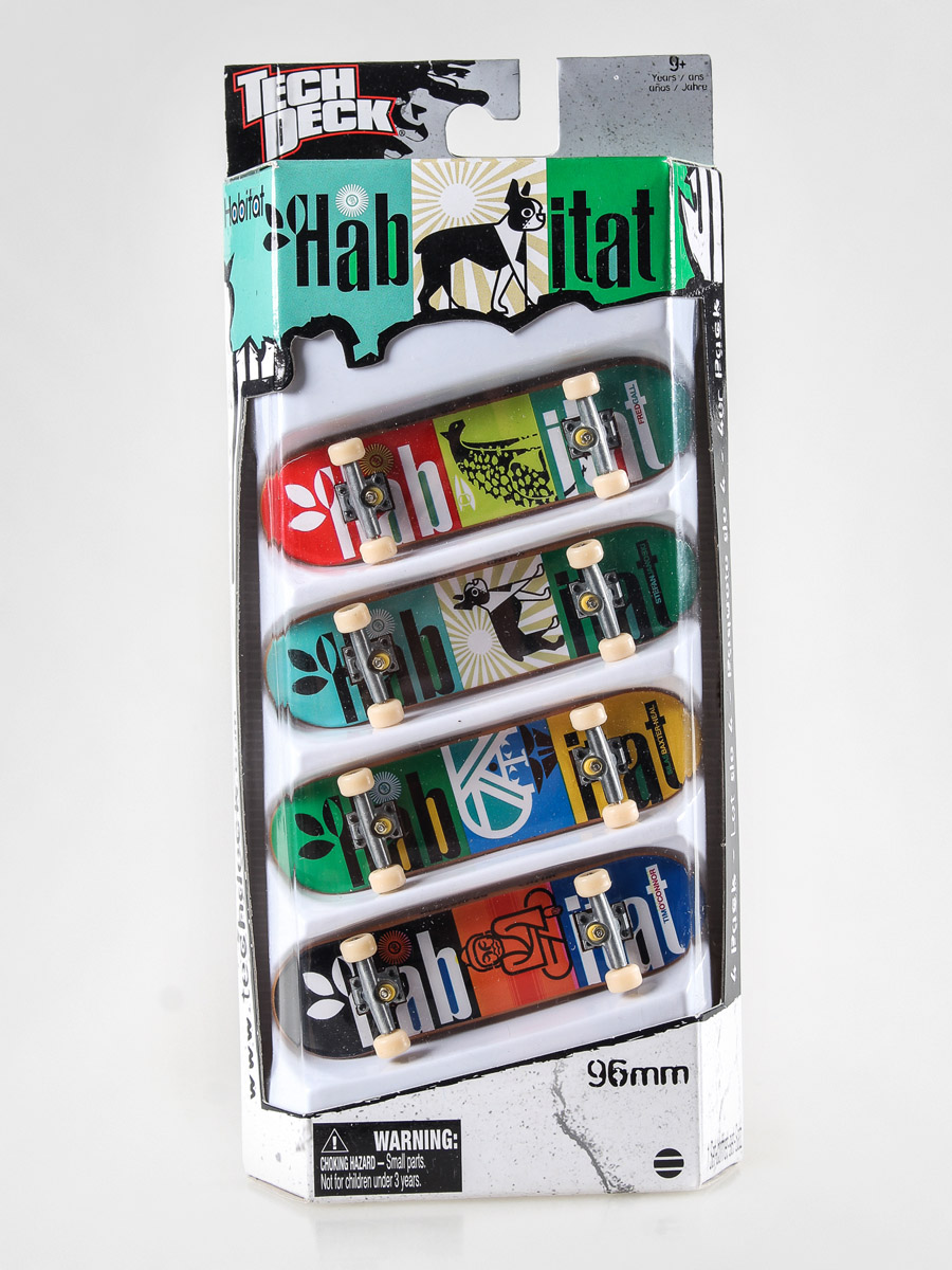 Tech Deck Set Fingerboardowy Habitat 4 Pack 100