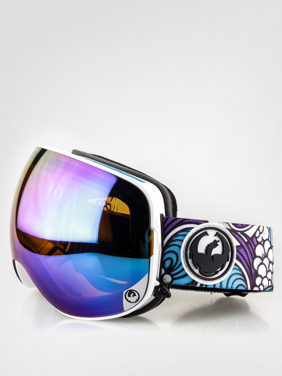 Dragon Goggles APX 2 - white (jamielynn/blue steel+yellow blue ion)