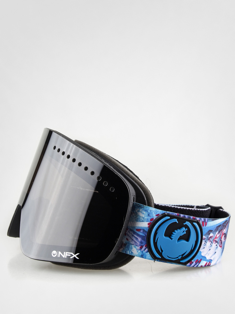 Dragon Goggles NFX - black (schoph dap/dark smoke+yellow blue ion)