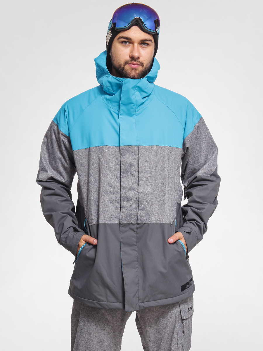 Burton Snowboard jacket MB ENCORE - grey (antidote black)
