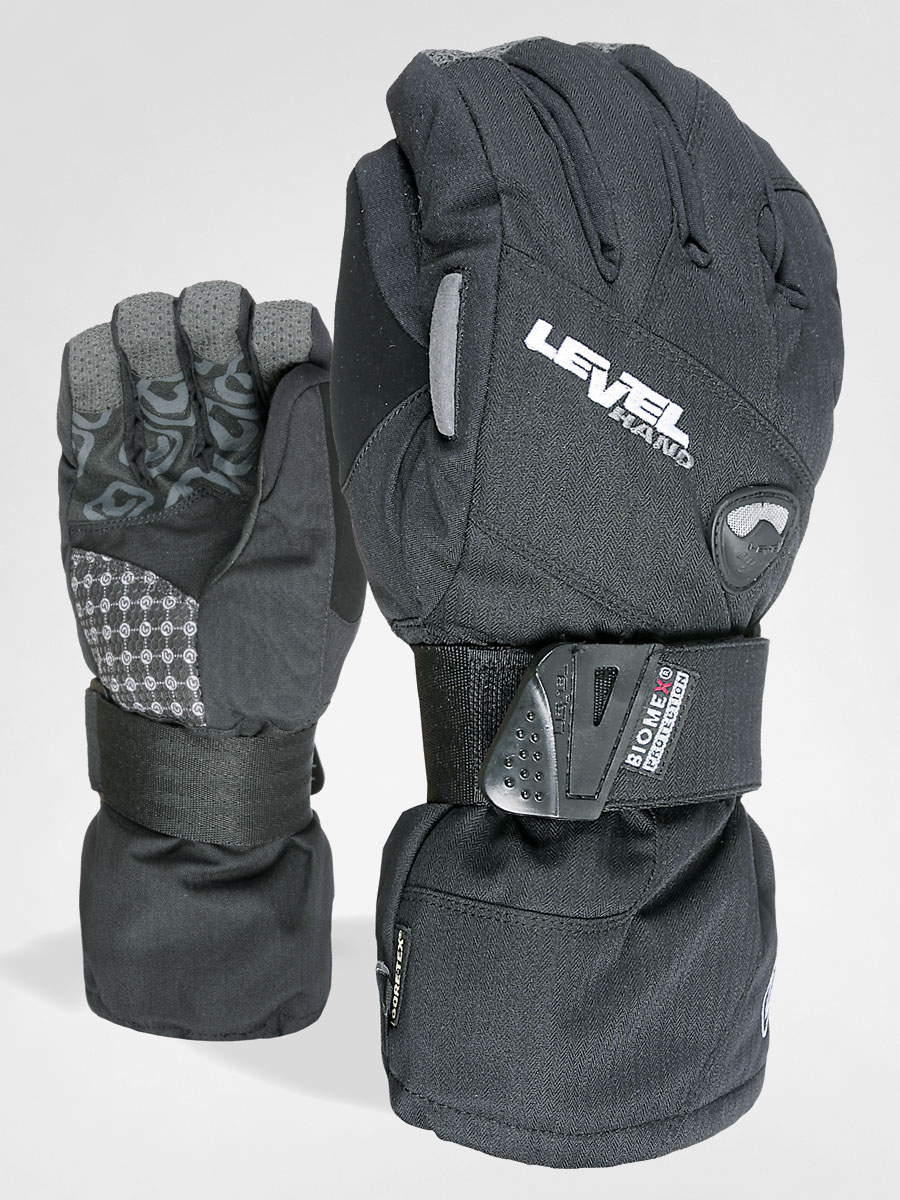 Level Gloves Half Pipe Gore Tex - black (blk)