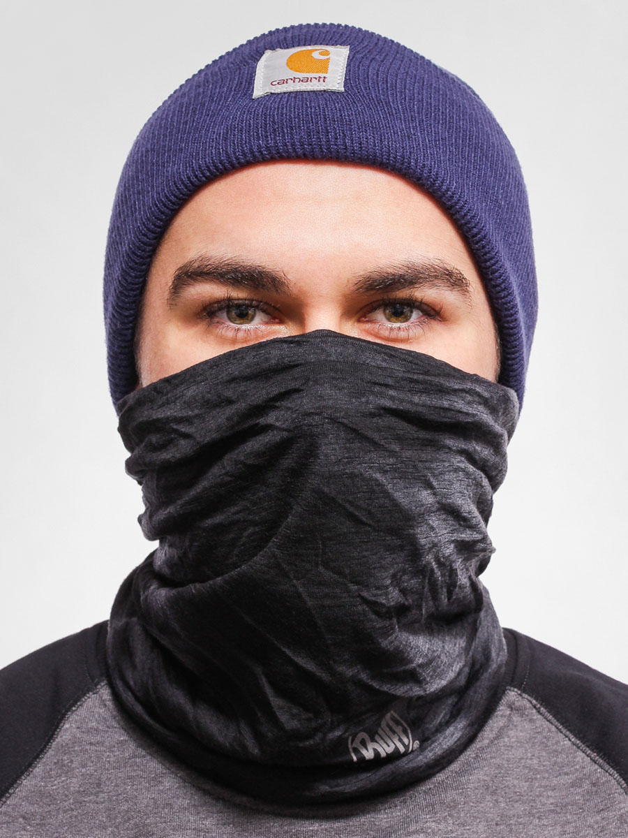 Buff Bandana Wool (black dye)