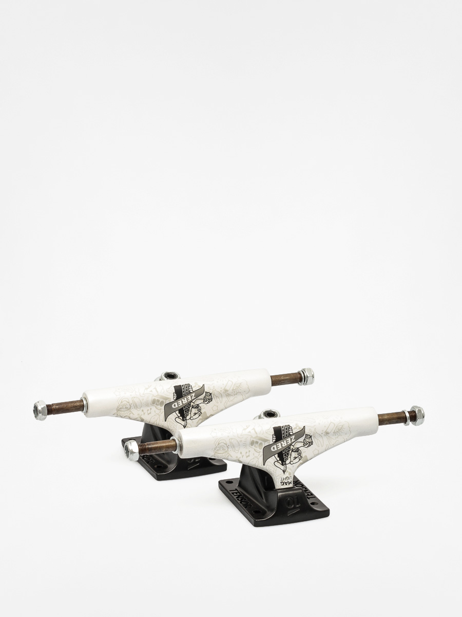 Tensor Trucks Mag Light Red Dirty Paws Zared - white (pearl white/black)