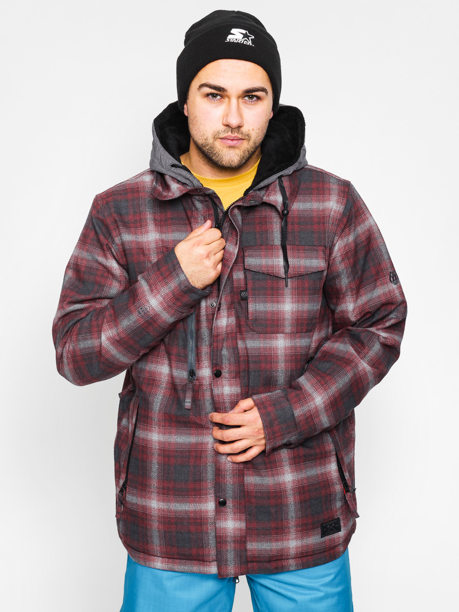 686 Snowboard jacket Authentic Woodland - red (cardinal)