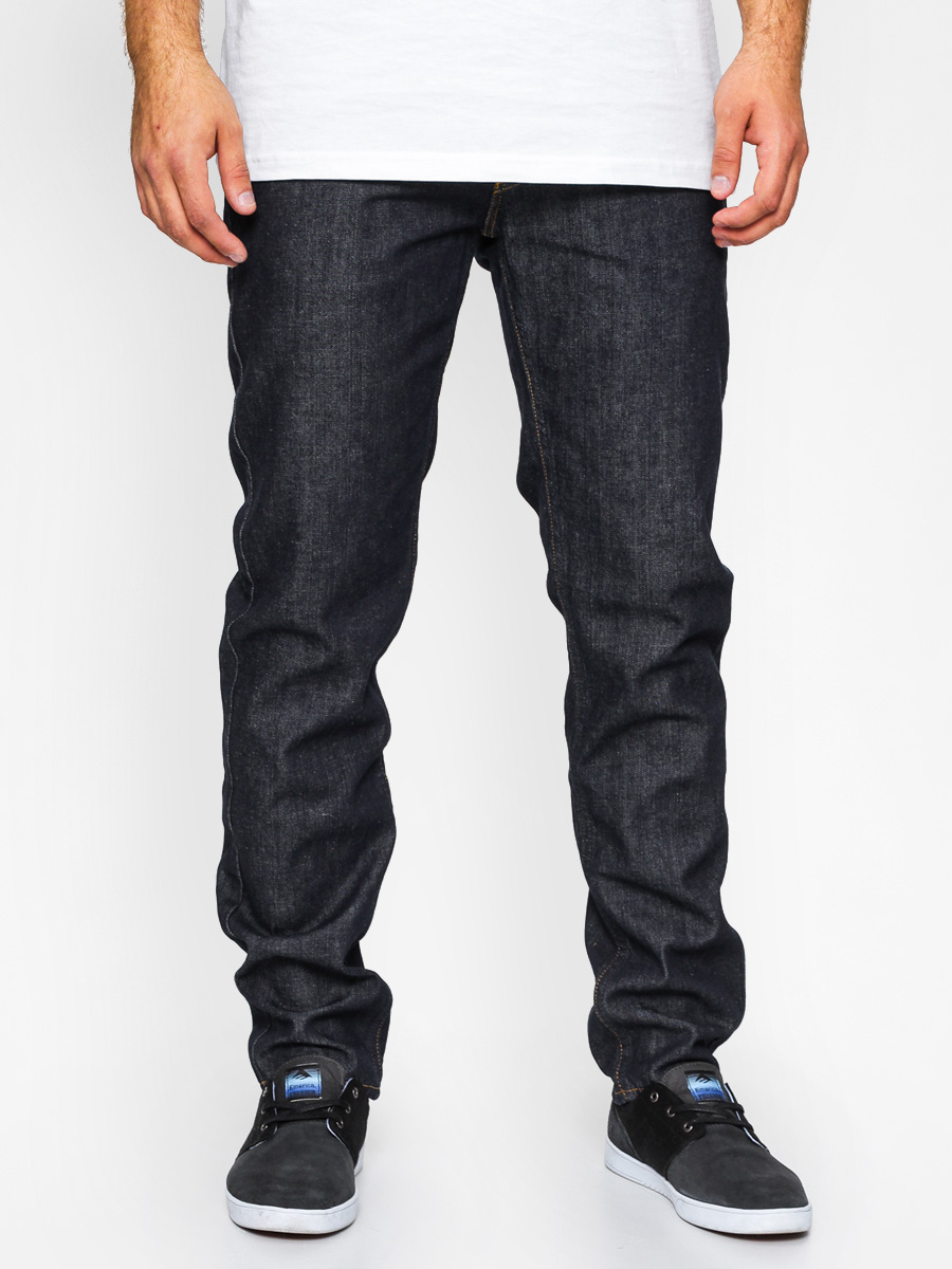 Vans Pants V46 Taper - navy blue (raw indigo)