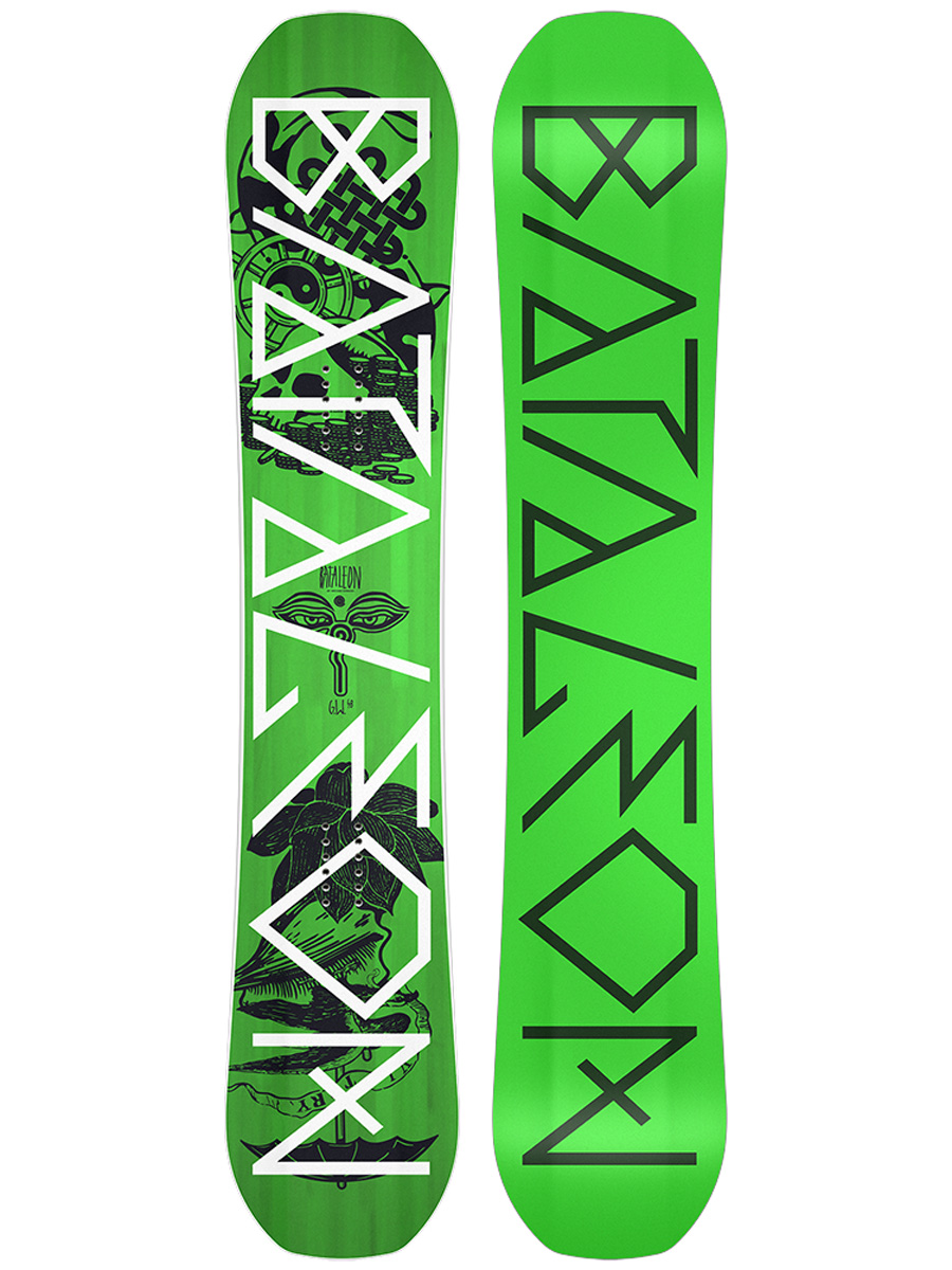 Bataleon Snowboard Global Warmer (green black white/lime)