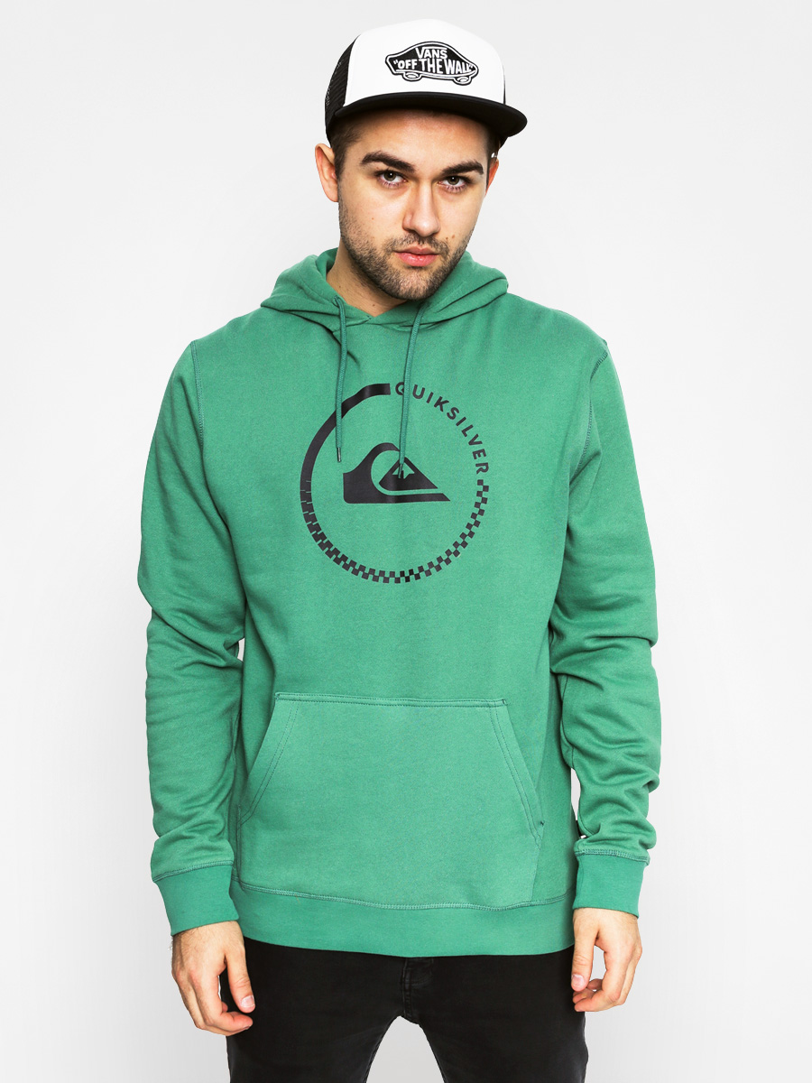 Quiksilver Hoodie Ever Activ Check HD (green)