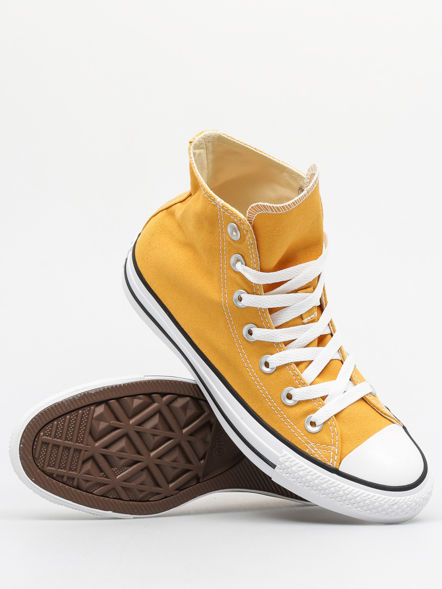 Converse Chucks Chuck Taylor All Star Hi - yellow (solar orange)