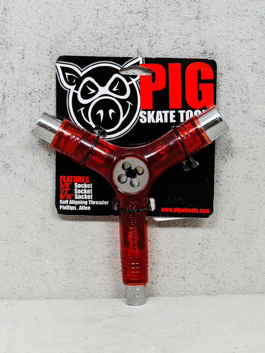 Pig Tool Skate Tool (transparent red)