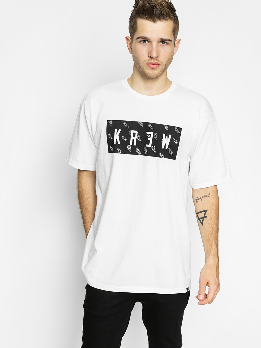 Kr3w T-shirt Paisley Locker - white (white)