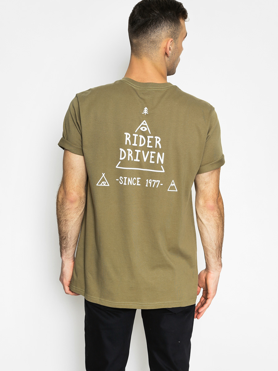 Burton T-shirt Drive (olive brnach)
