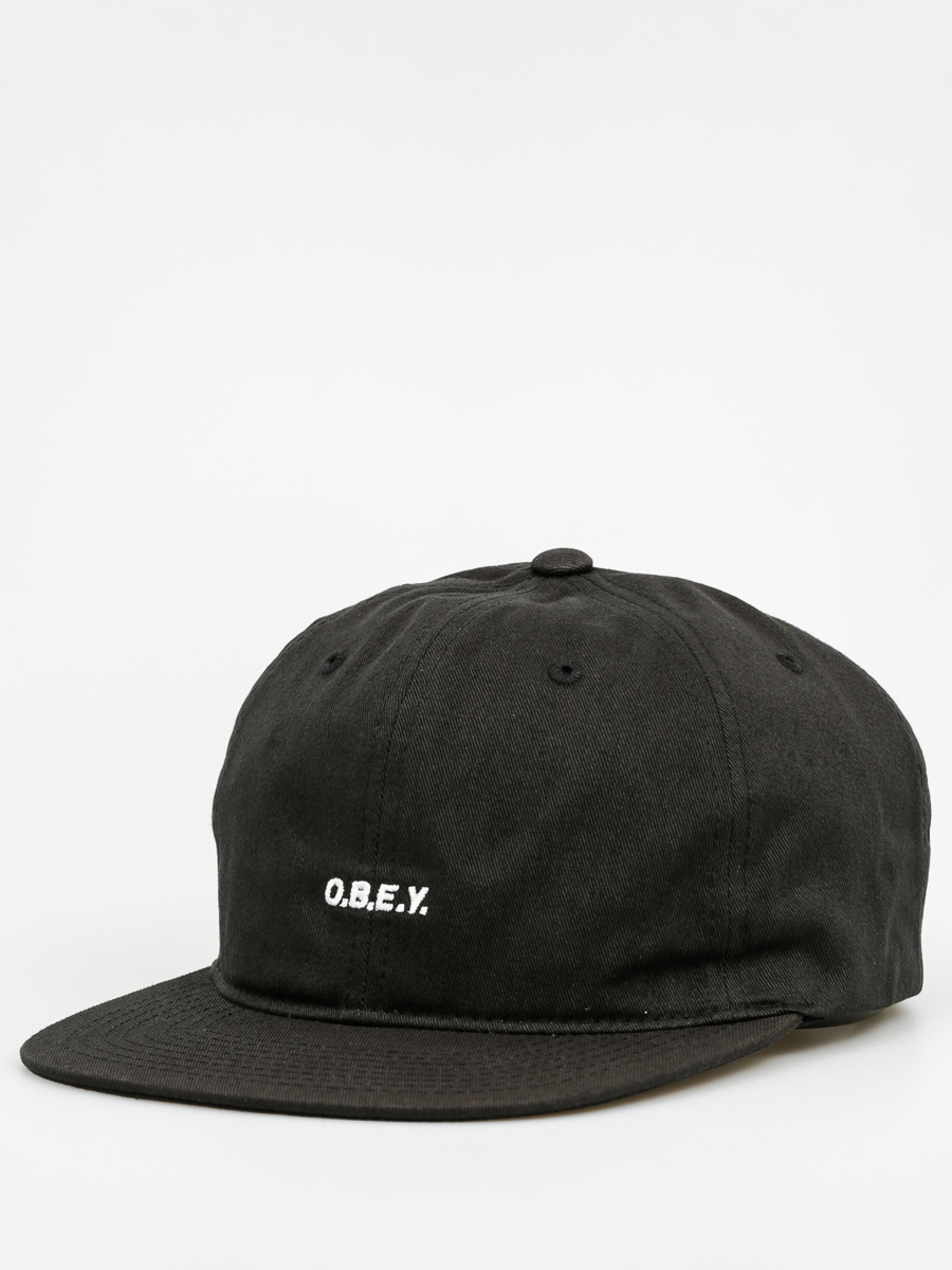 OBEY Cap Contorted 6 Panel ZD - black (black)