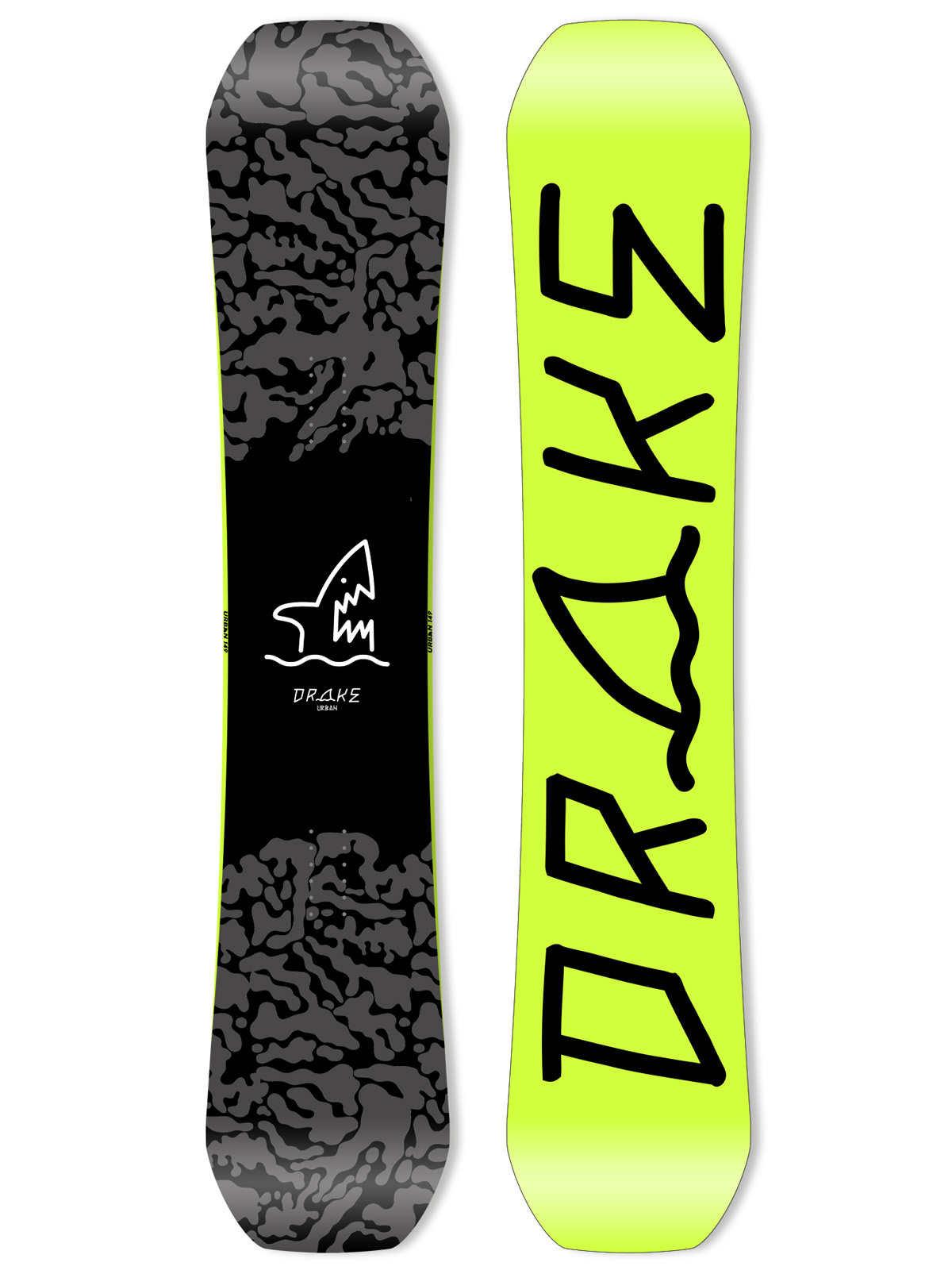 Drake Snowboard Urban - green