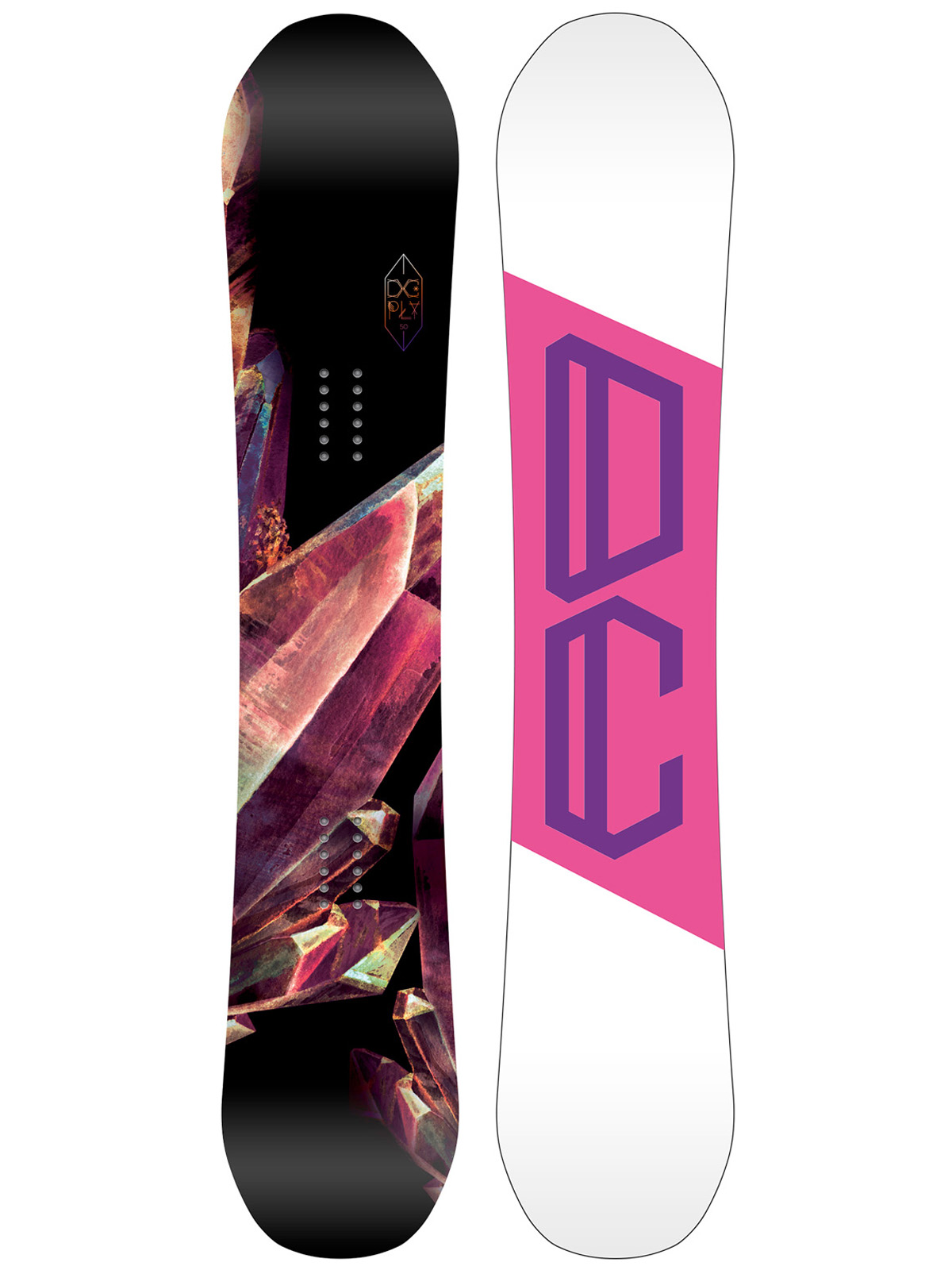 DC Snowboard W Ply 150 Wmn - multicolor (white pink/black multi)