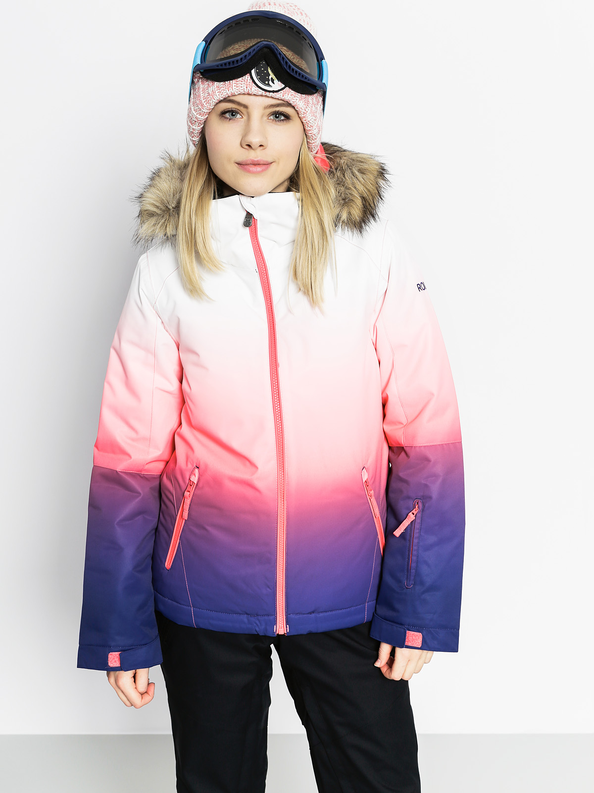 Roxy Snowboard jacket Jet Ski Gradient Girls - violet (pink/purple)