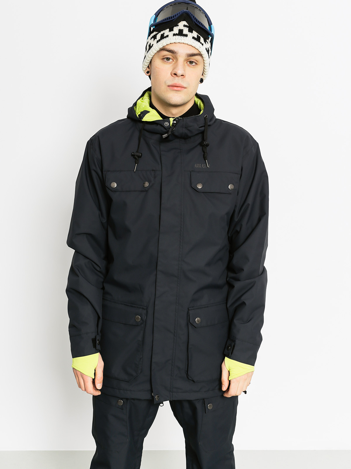 Airblaster Snowboard jacket AB BC - black (black)
