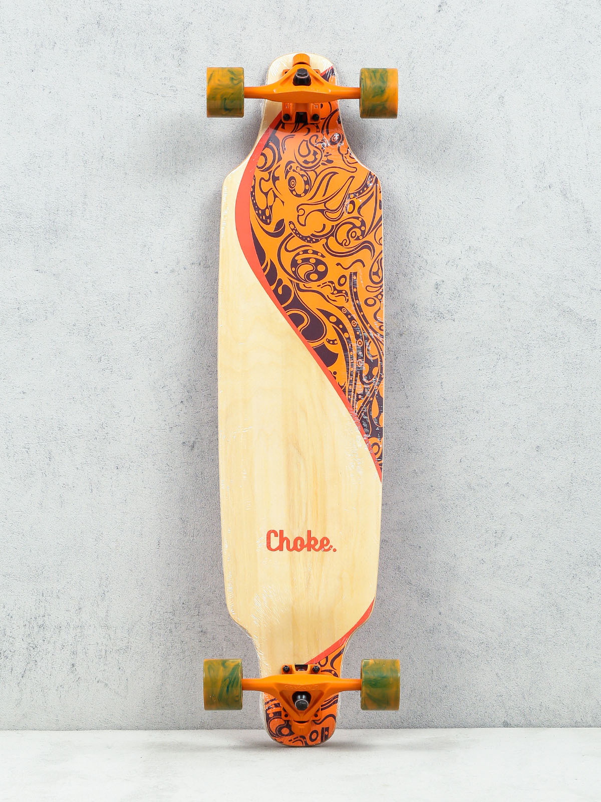 Choke Longboard Turnover II - orange (orange)