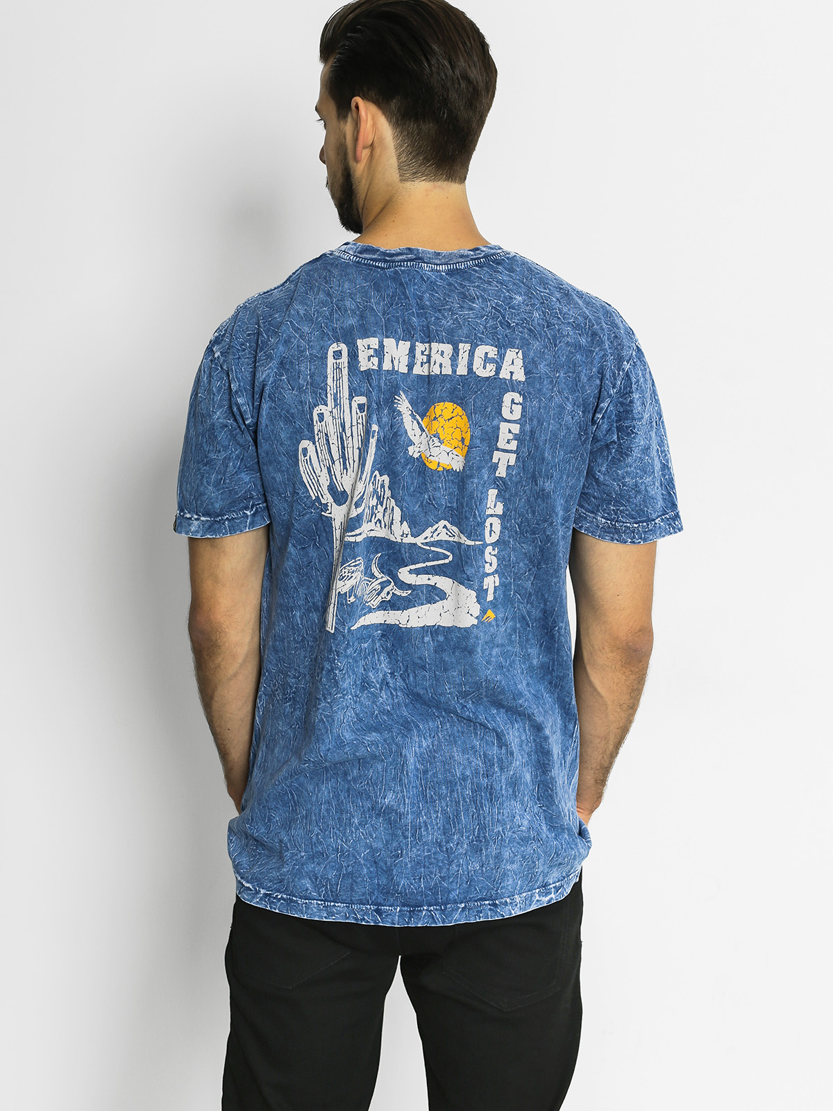 Emerica T-shirt Desert Thrift - blue (navy)