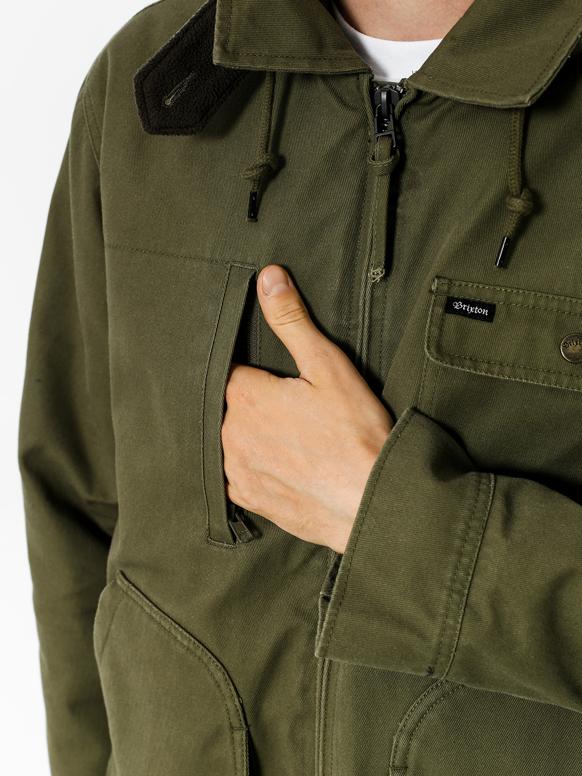 Brixton Jacket Galloway (olive)