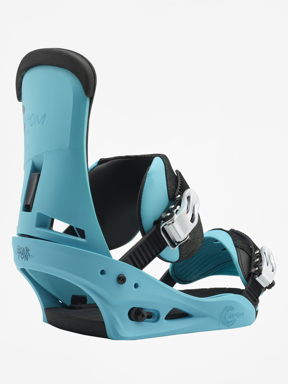 Burton Snowboard bindings Custom (cs blue)