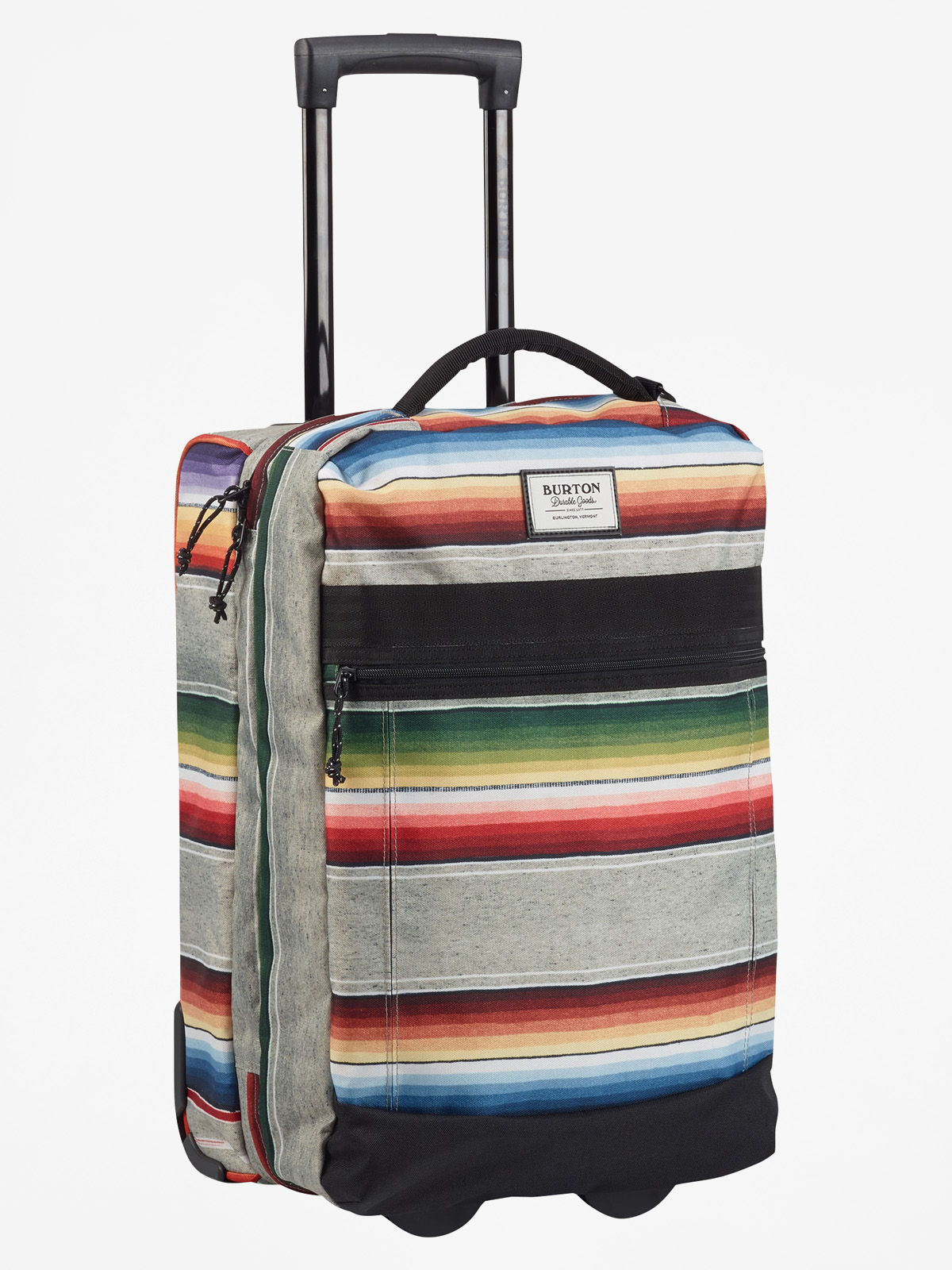 Burton Suitcase Overnighter Roller (bright sinola stripe)
