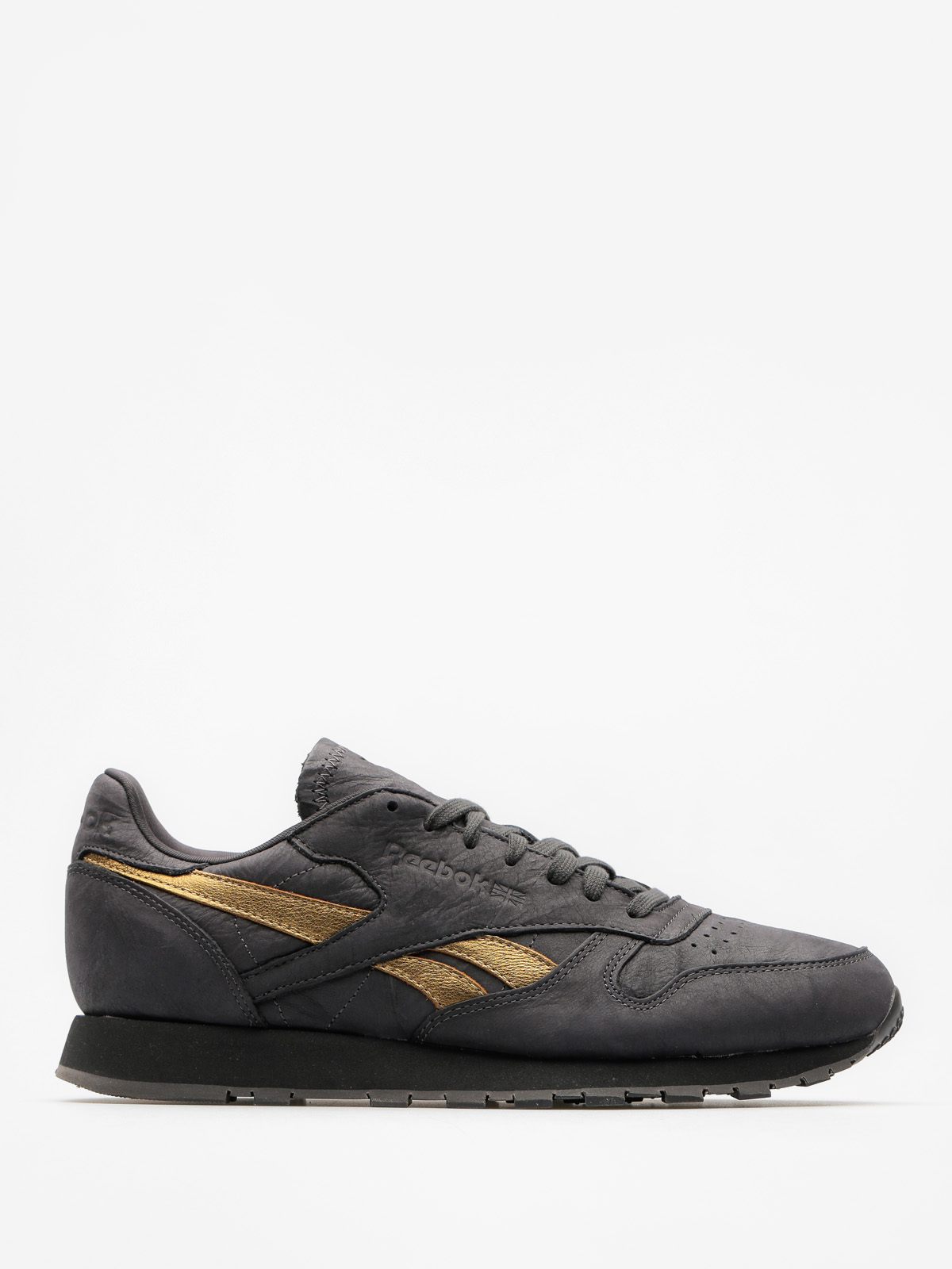 Reebok Shoes Cl Leather Tu - black (coal/gold enrod)
