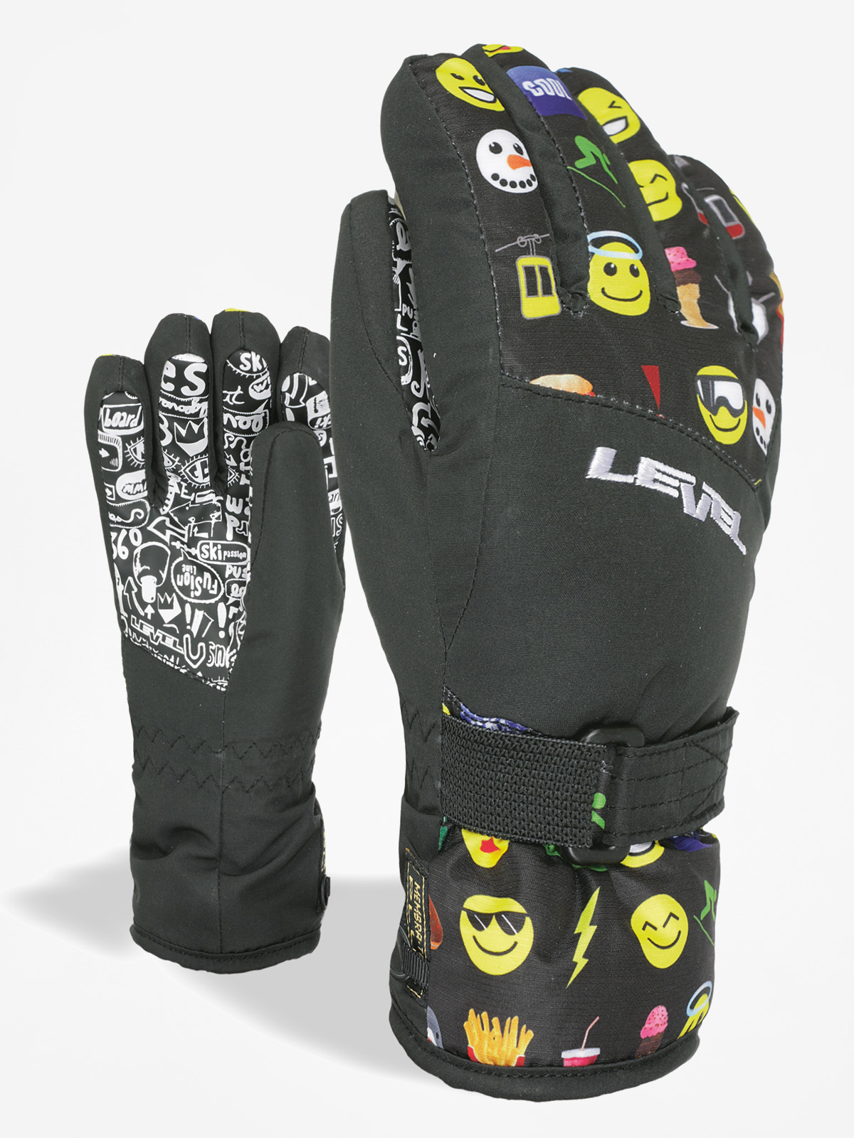 Level Gloves Junior - black (dark)