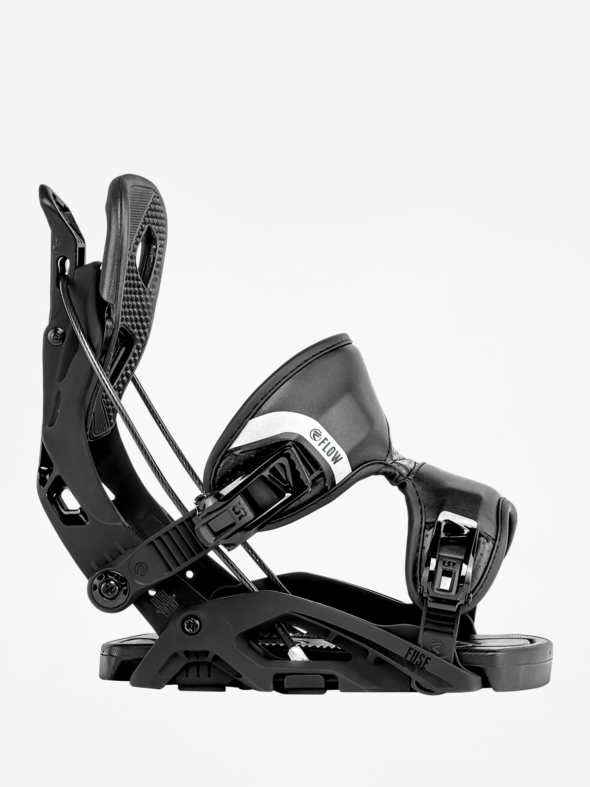Flow Snowboard bindings Fuse - black (black)