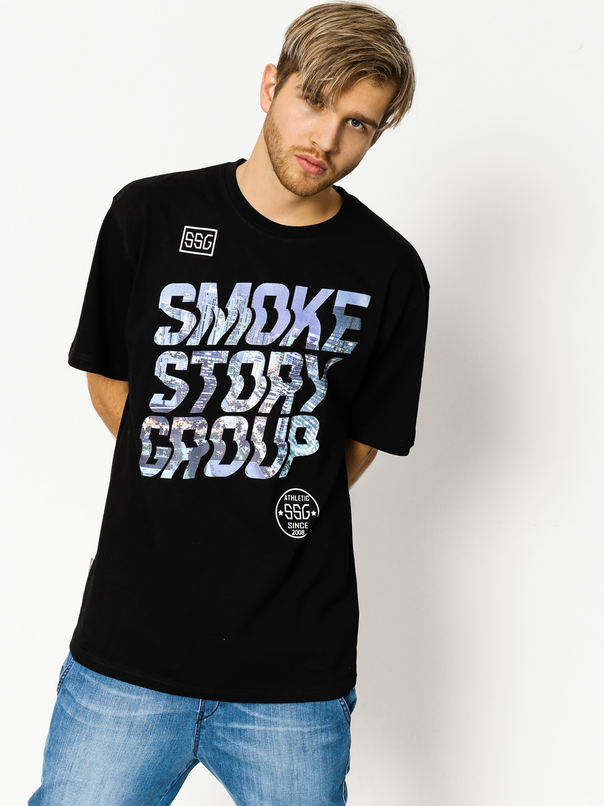 SSG T-shirt Smg Slant - black (black)