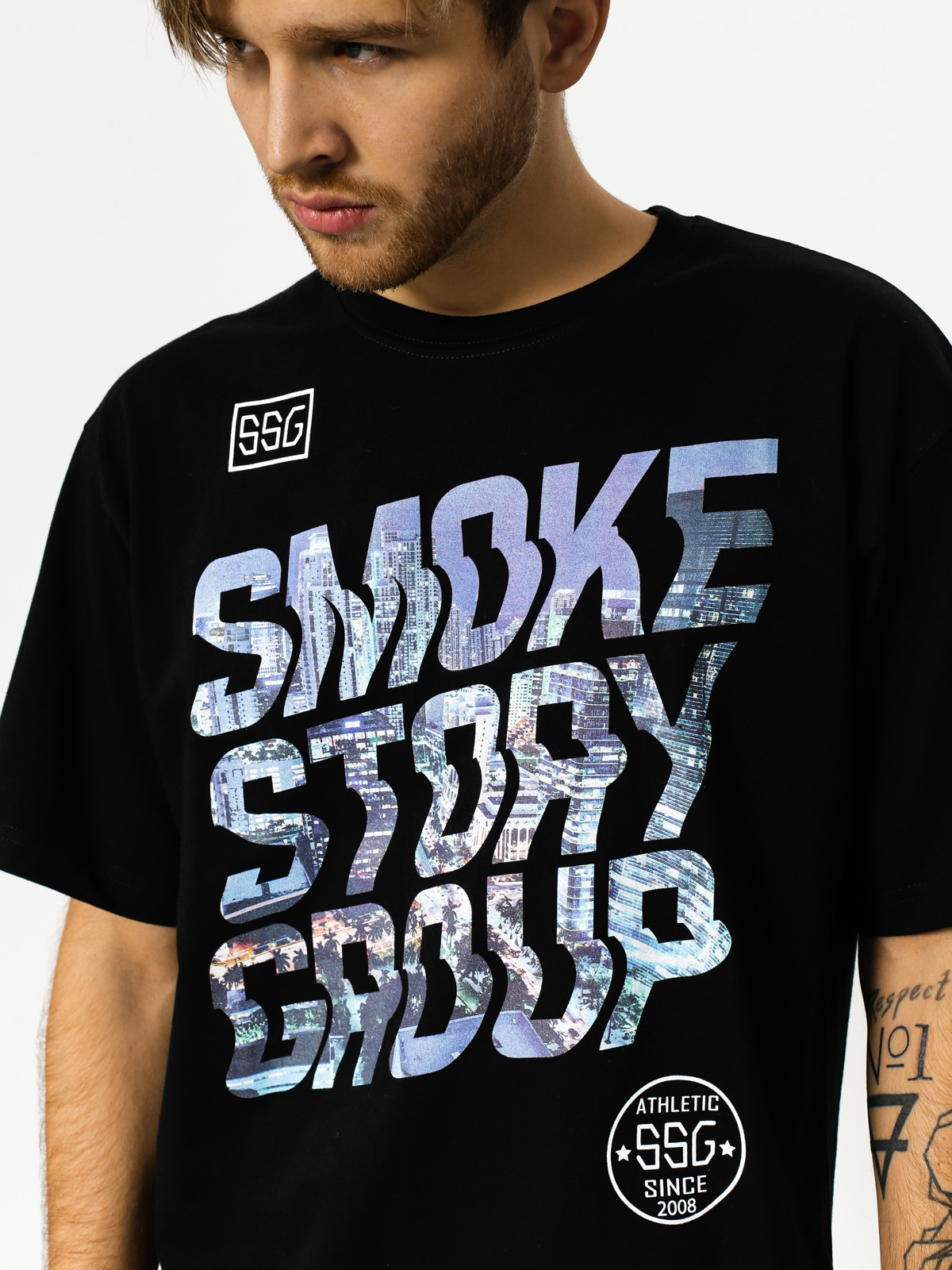 SSG T-shirt Smg Slant (black)