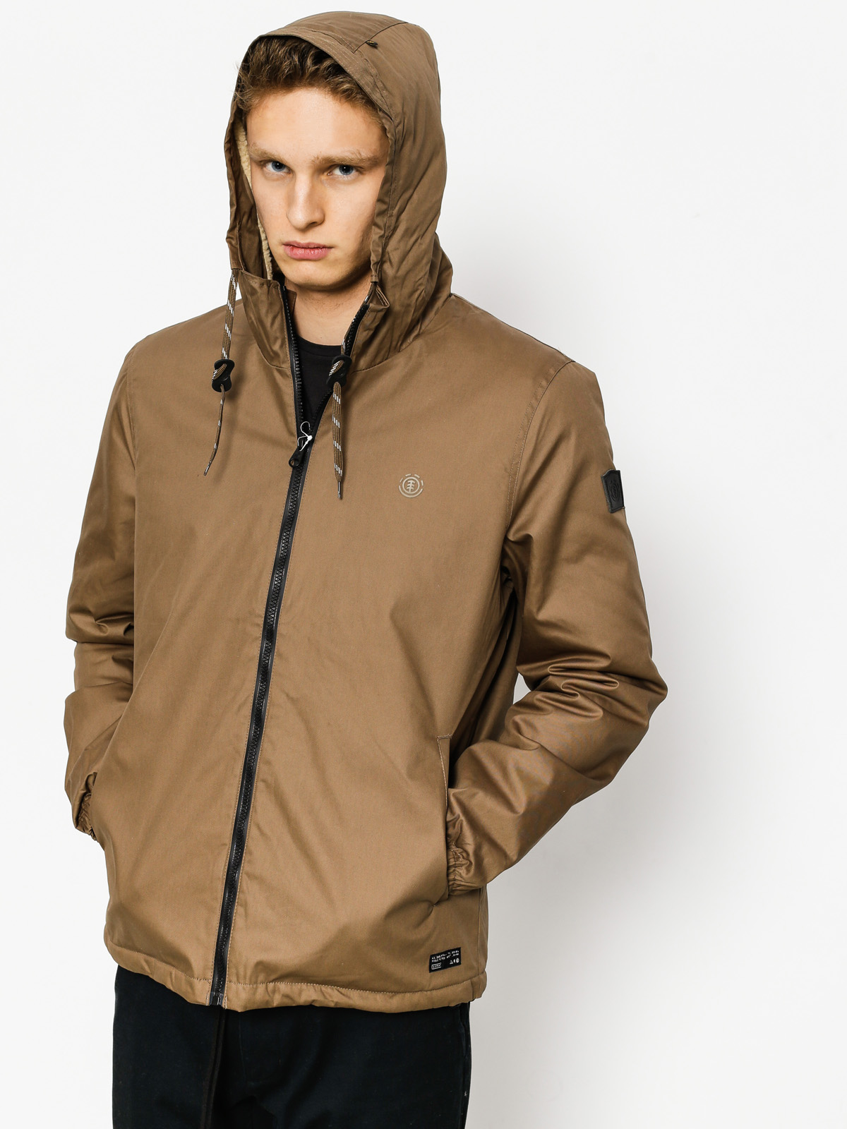 Element Jacket Alder Wax - brown (canteen green)