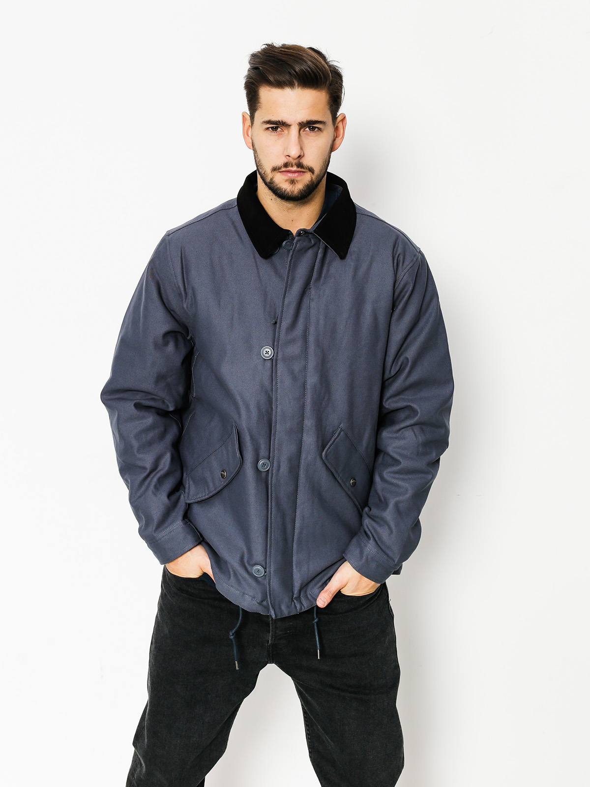 Brixton Jacket Apex (steel blue)