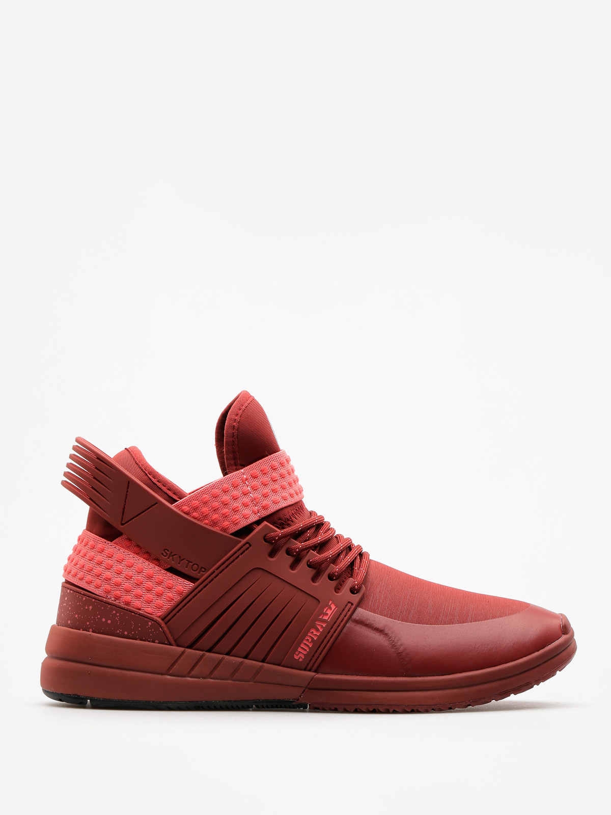 Supra Shoes Skytop V - burgundy (brick red/brick red)