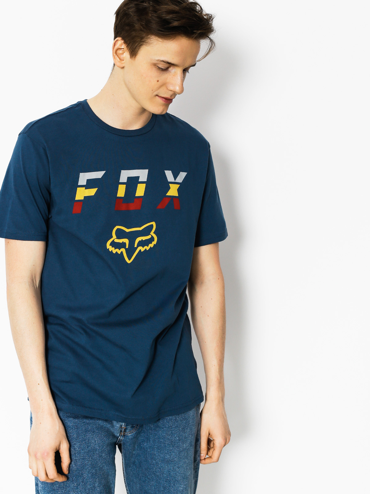 Fox T-shirt Smoke Blower Premium - navy blue (lt indo)