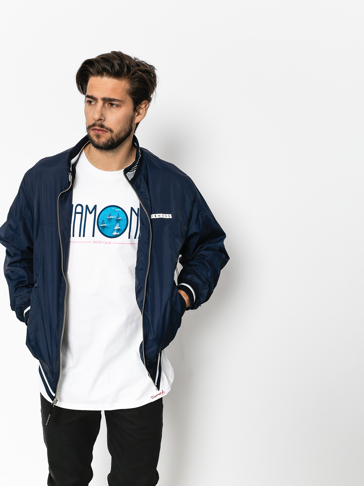 Diamond Supply Co. Jacket Marquise Track - navy blue (navy)