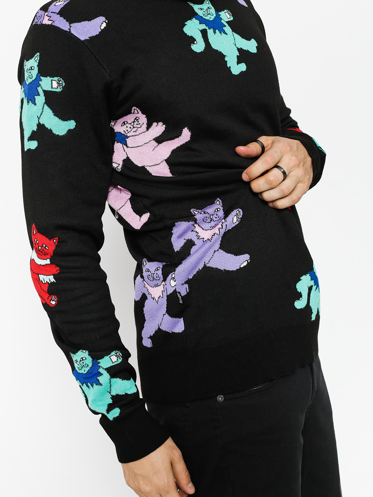 RipNDip Sweater Dancing Nerm Knit (black)
