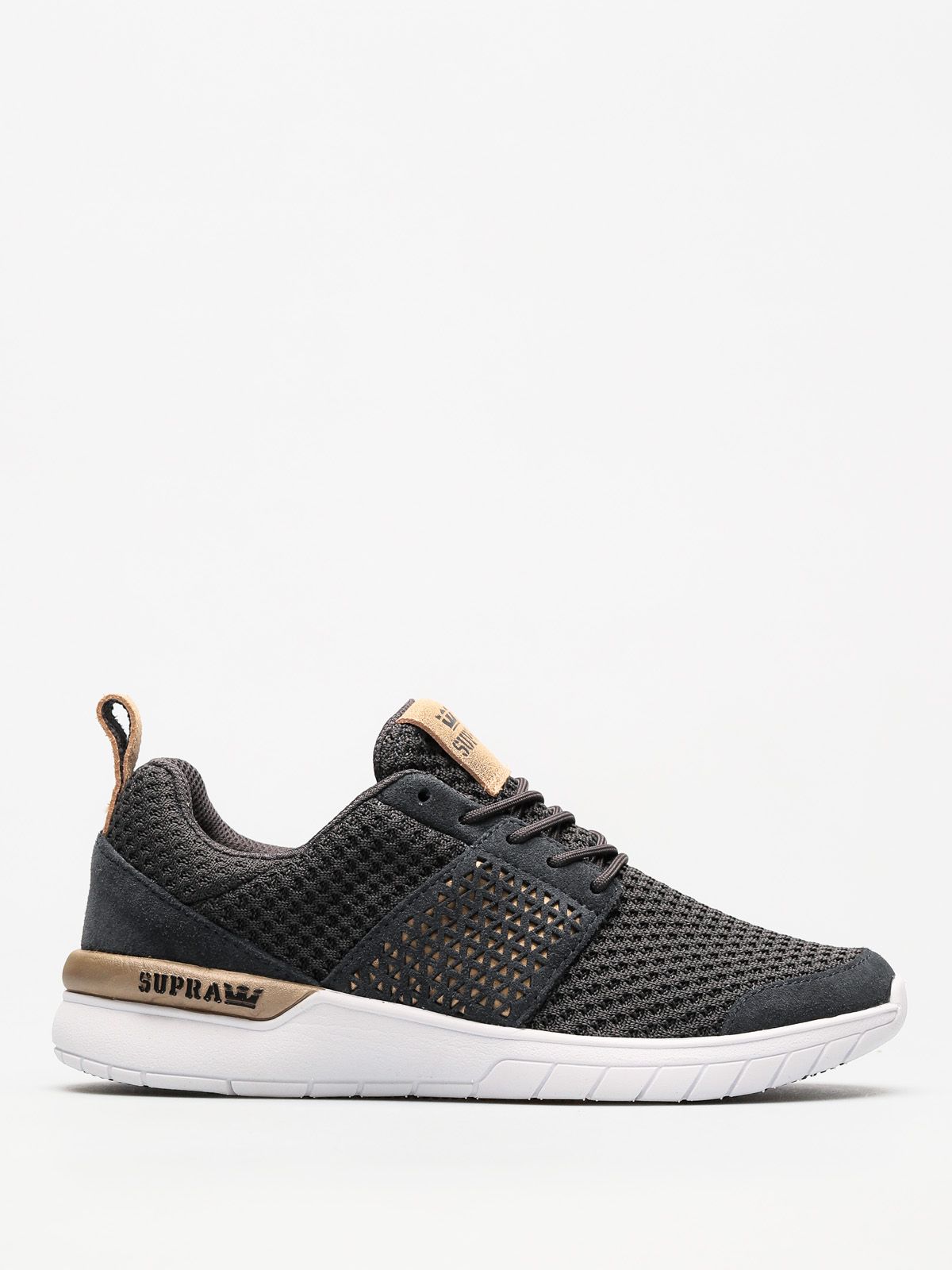 Supra Shoes Scissor Wmn - grey (dk grey/white)