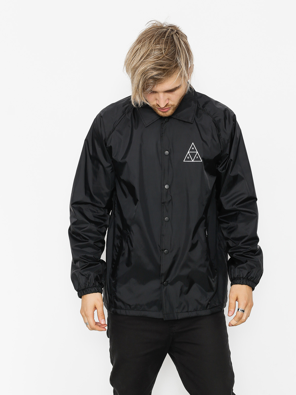 HUF Jacket Essentials TT Coaches - black (black)