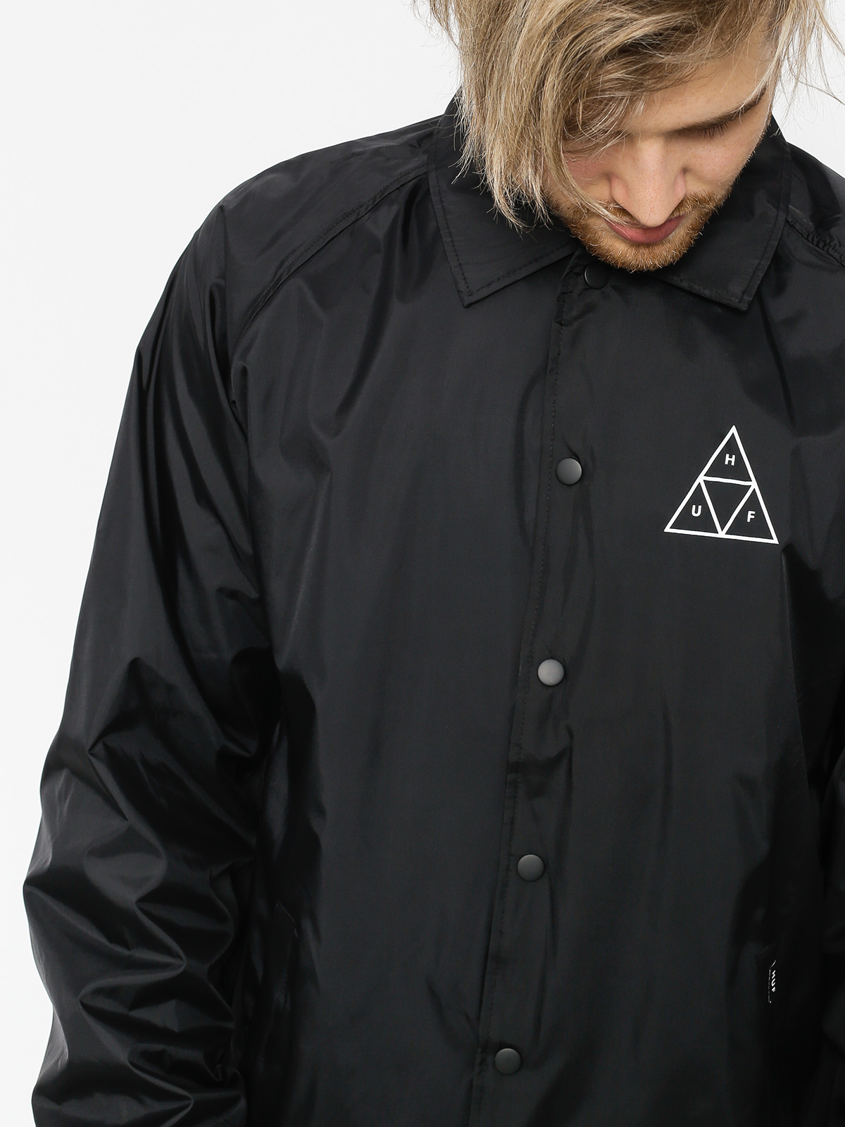 HUF Jacket Essentials TT Coaches (black)