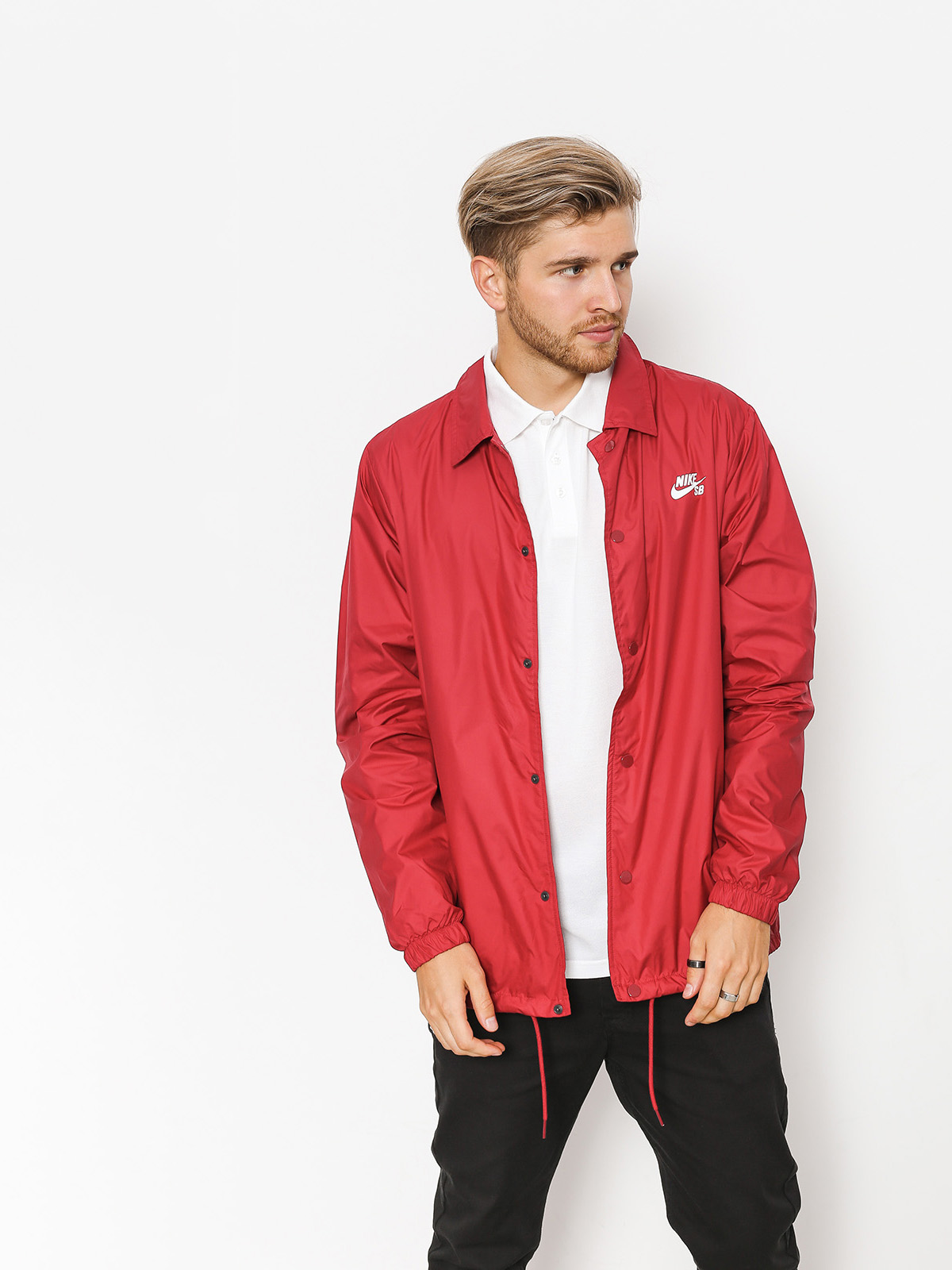 Nike SB Jacket Sb Shield - burgundy (red crush/white)