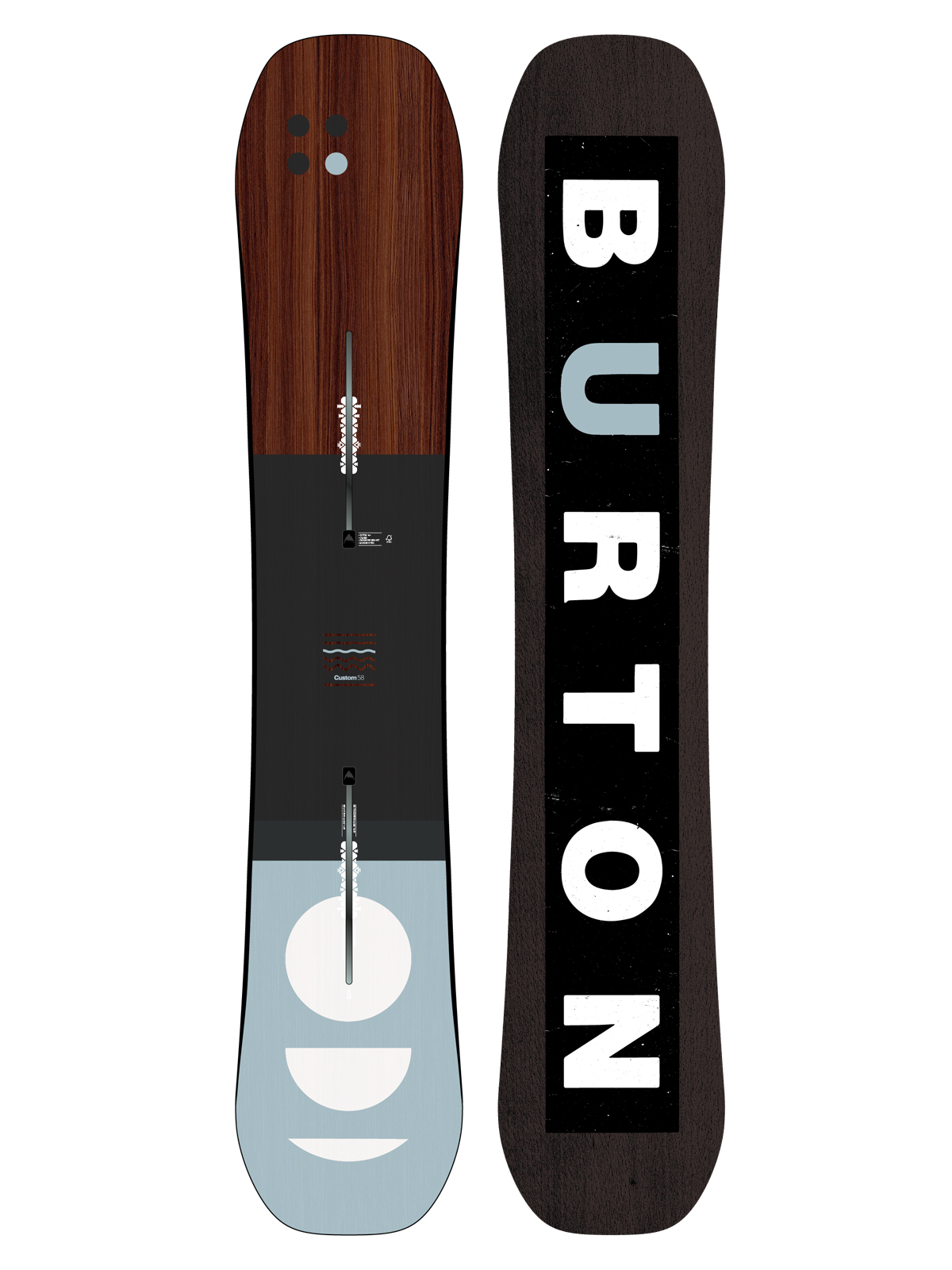 Burton Snowboard Custom - multicolor (multi/grey)