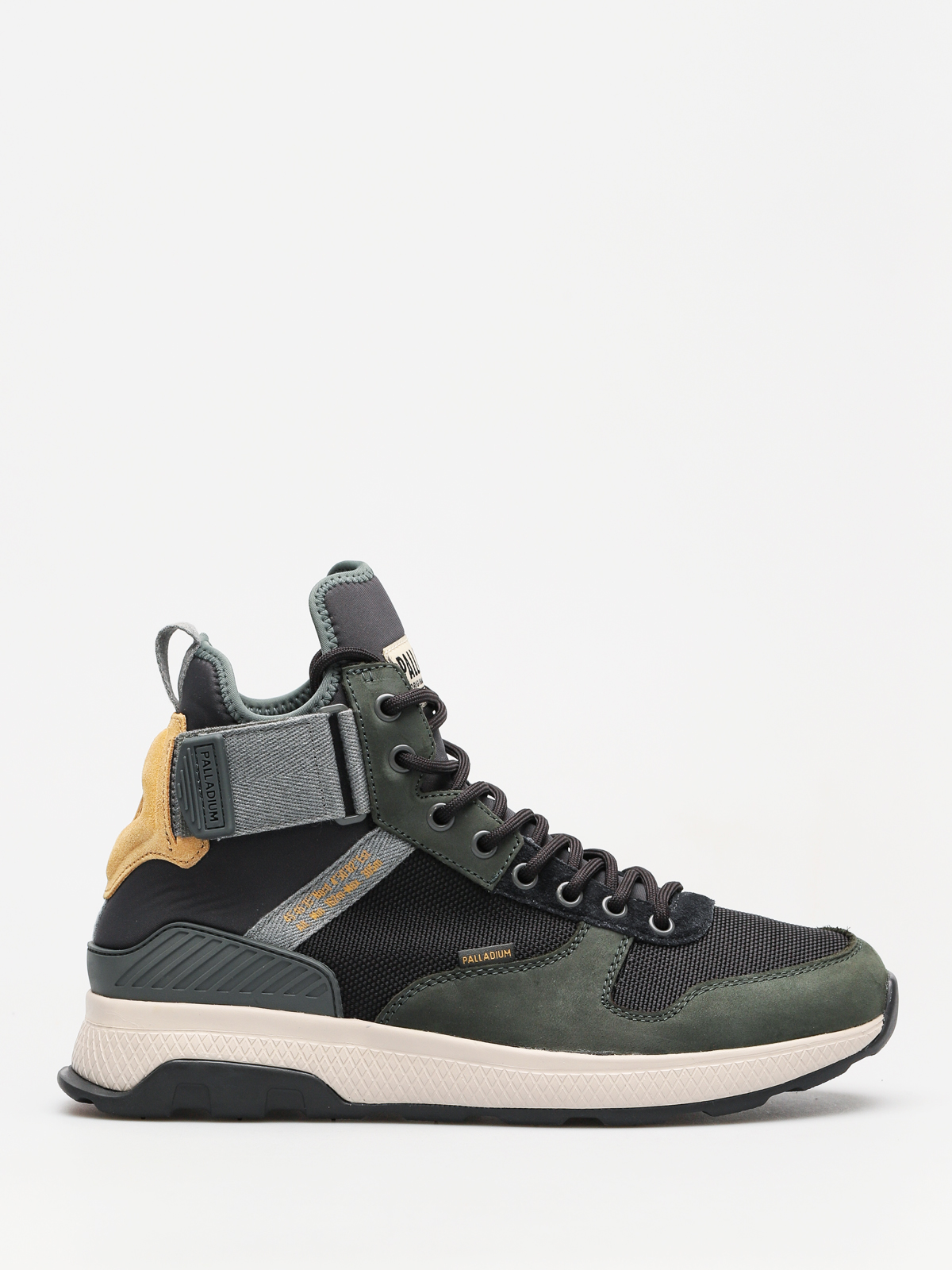 Palladium Shoes Ax_Eon Army Runner Mid - grey (urban chic/anthrct/amb gd)
