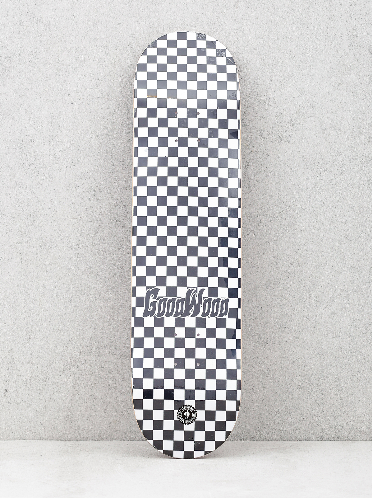 Goodwood Deck Checker (black/white)