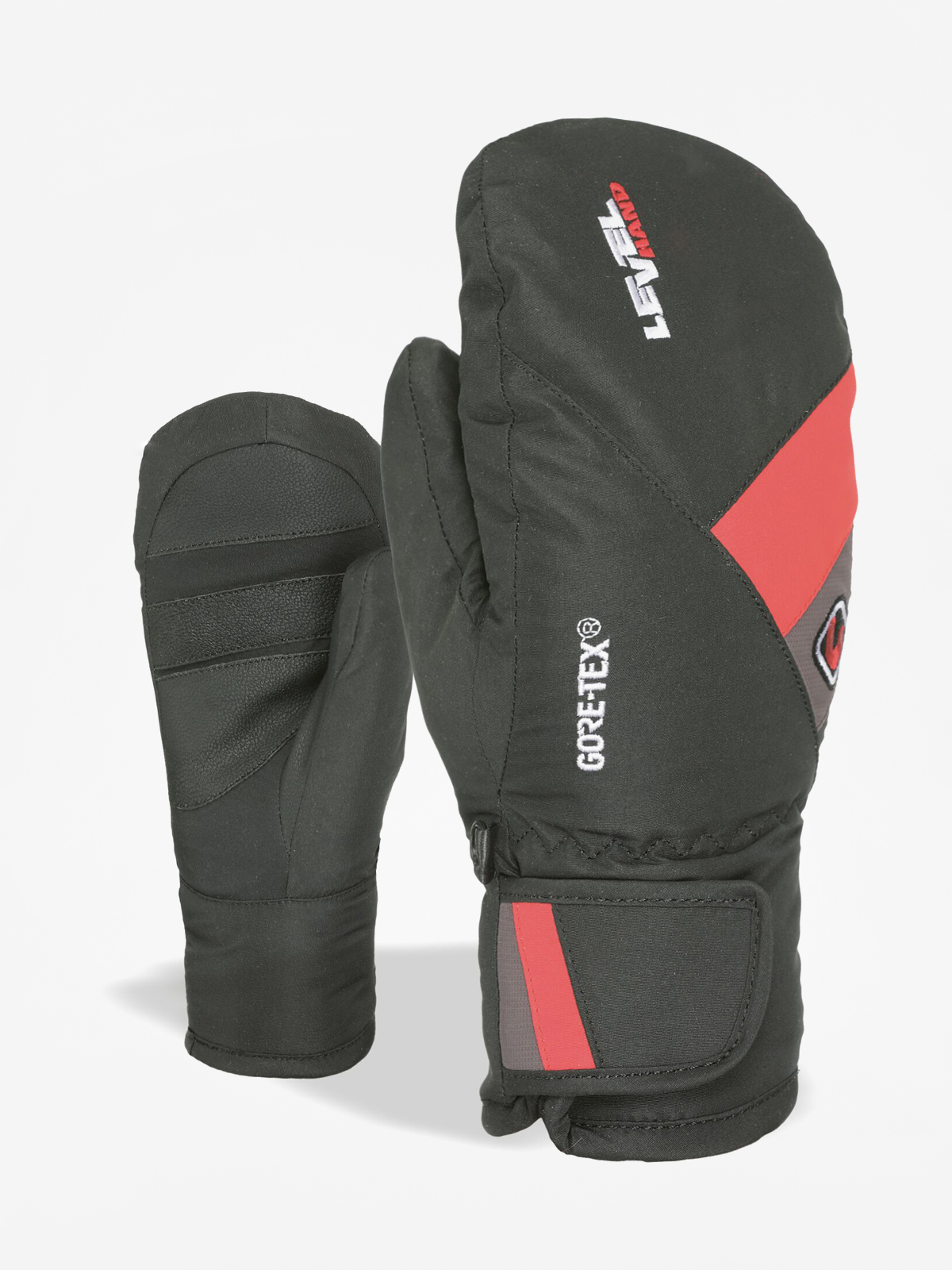 Level Gloves Force Jr Mitt Gore Tex - black (red)