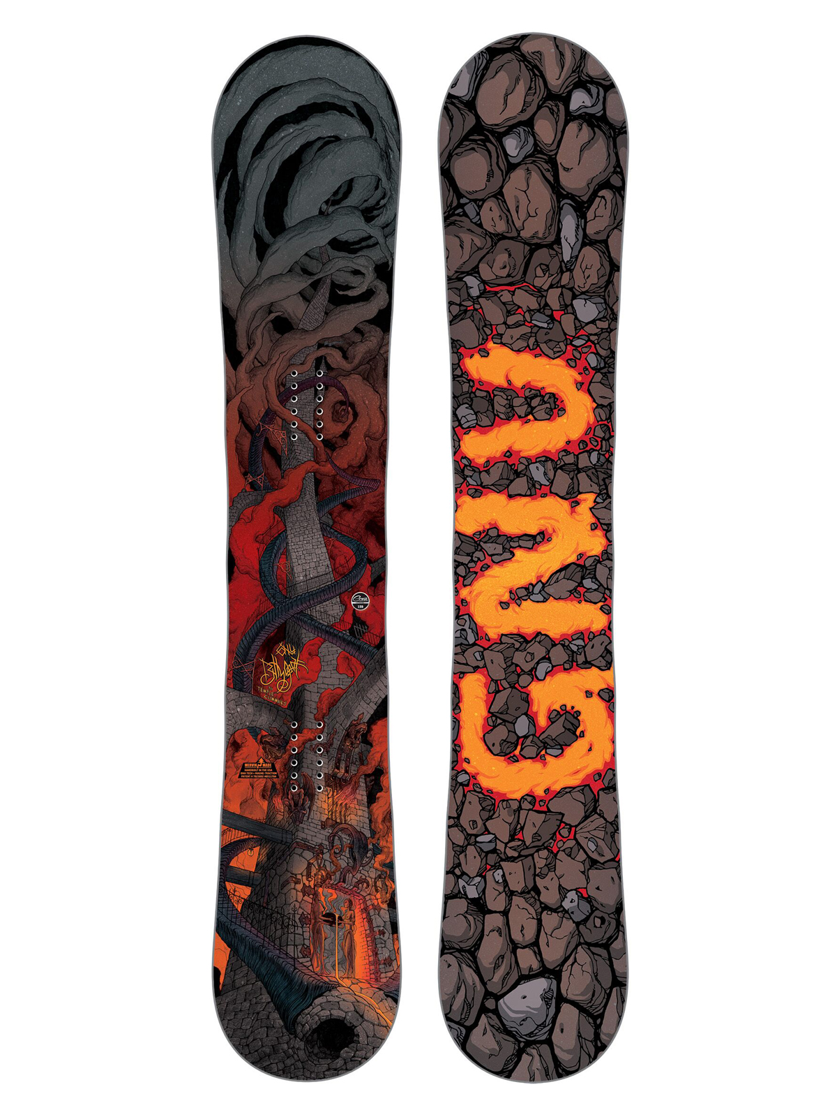 Gnu Snowboard Billy Goat C3 - multicolor (multi)