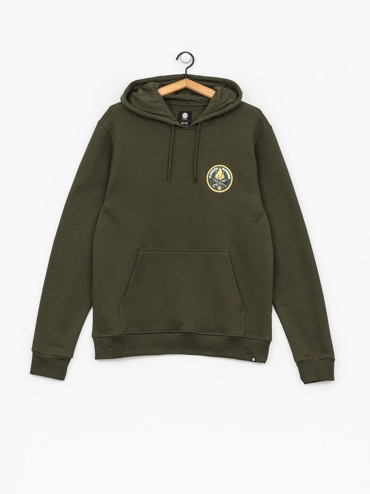 Element Hoodie Ea Logo Printed HD (olive drab)
