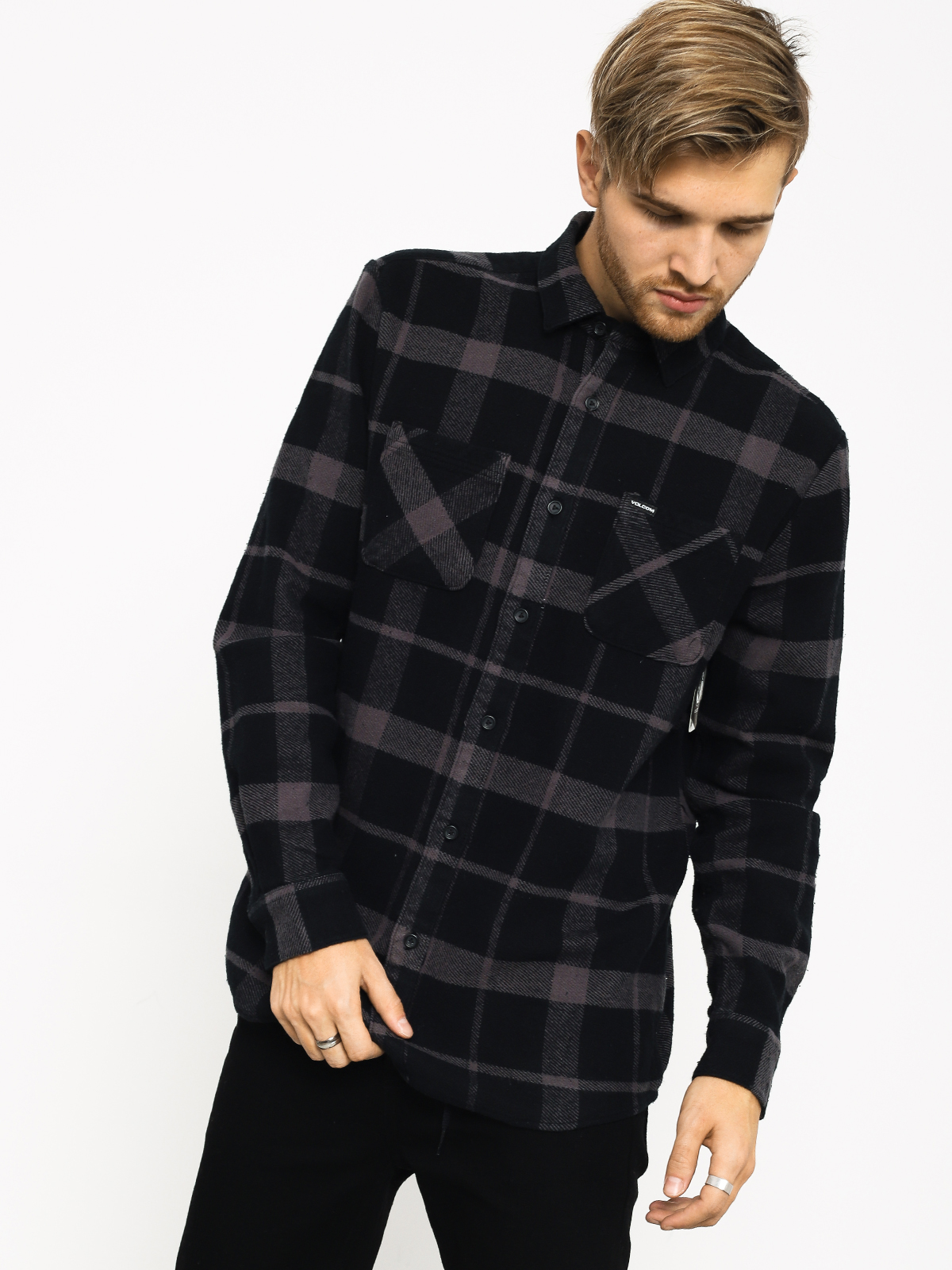 Volcom Shader Shirt - black (blk)