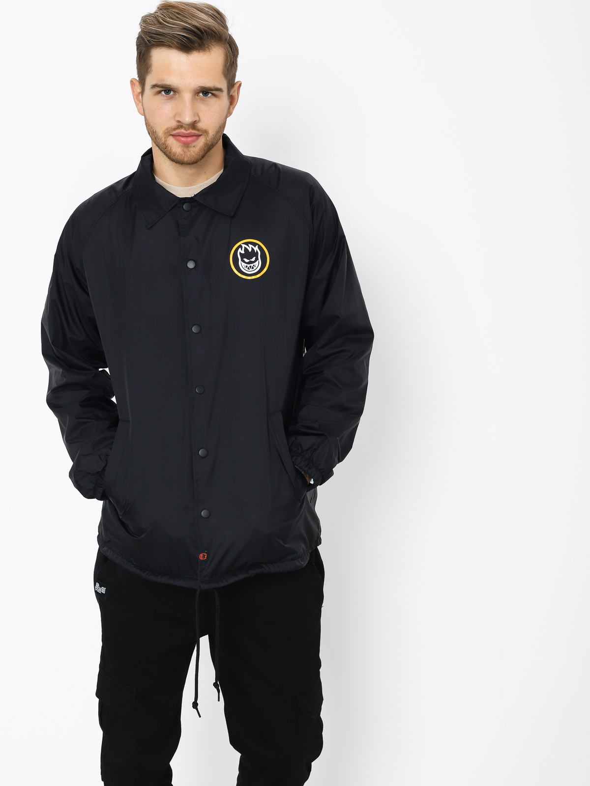 Spitfire Retro Classic Jacket - black (black/yellow)